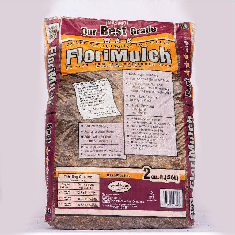 Full Pallet - FloriMulch Mulch - 2CF Bags / 35 count | GoMulch