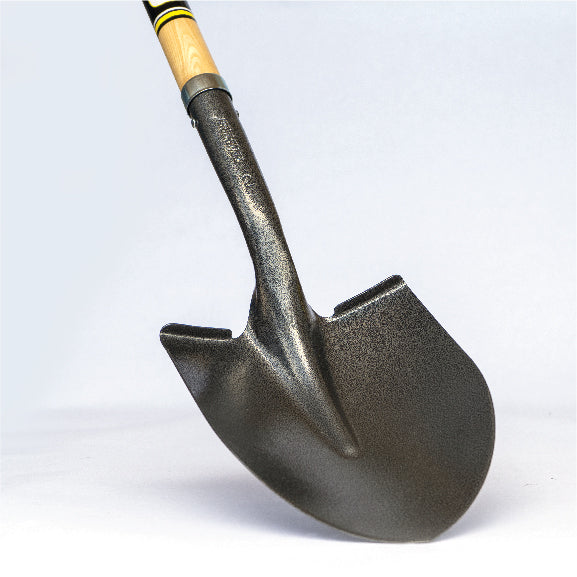 Shovel Crew Round Point Wood Handle 47" | GoMulch